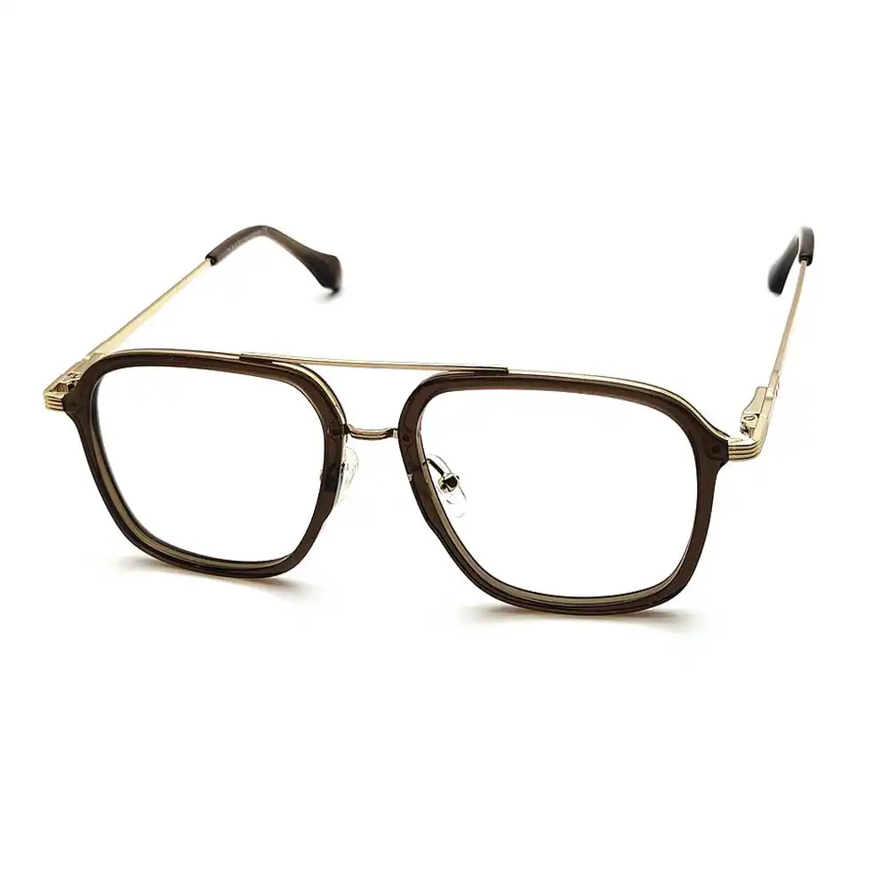 Premium Olive Green Eyeglasses - 22142 | Chashmah.com